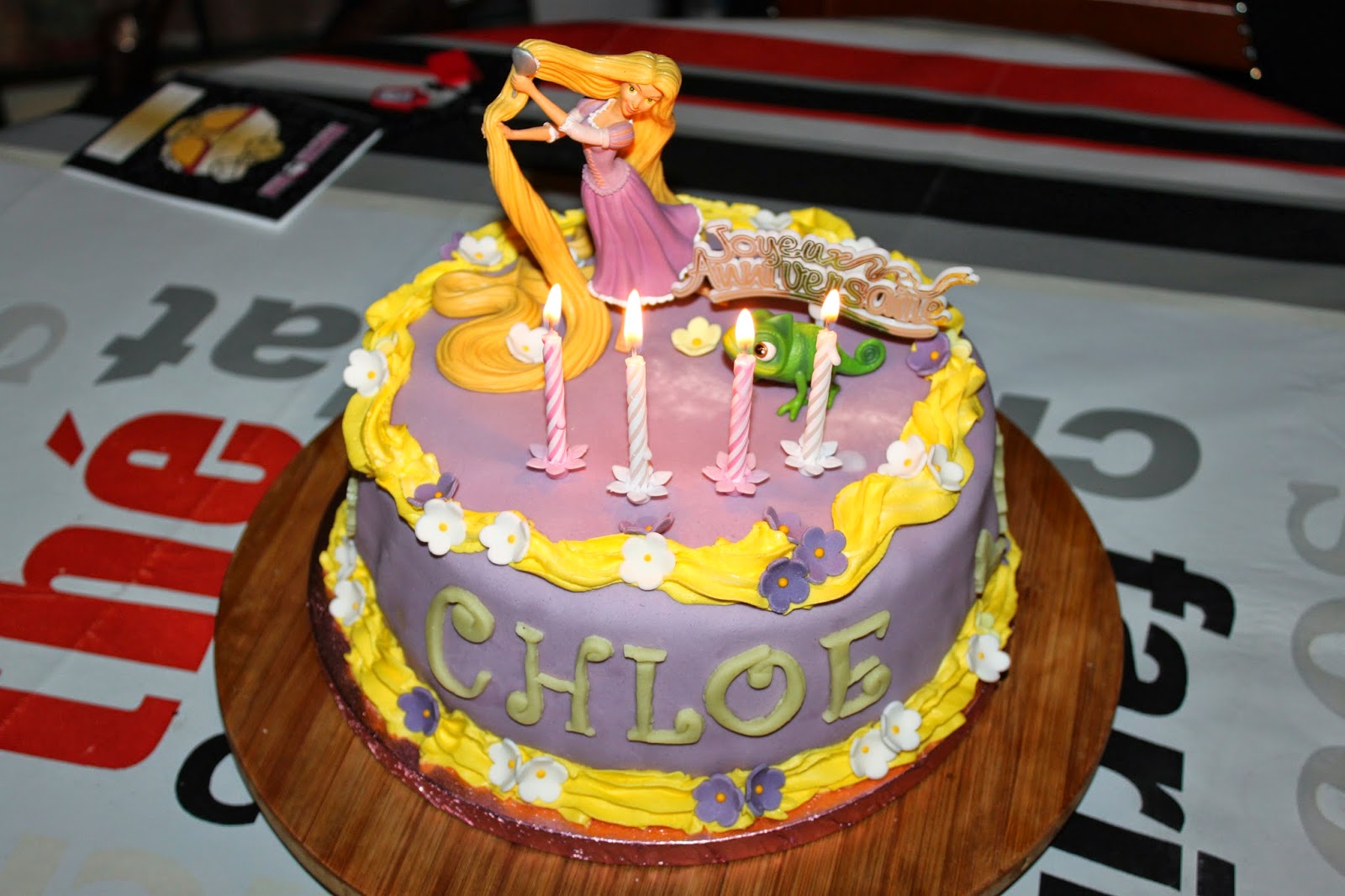 Les gourmandises de Roussi: 4 ans pour ma princesse et 3 gâteaux, rien ...