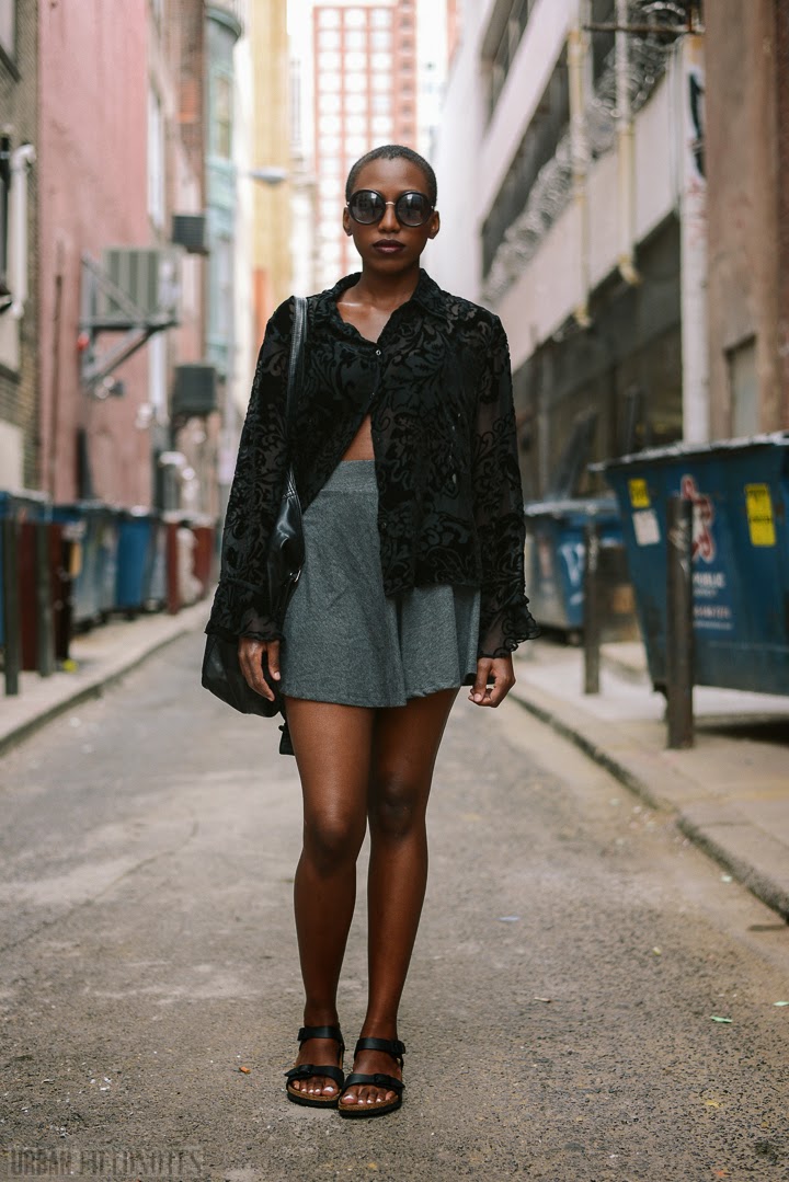 Urban Fieldnotes: Philadelphia Street Style: Taheira, 17th Street