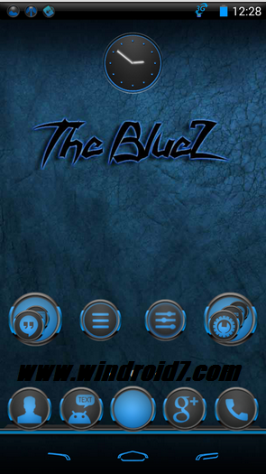 The BlueZ Icons and Wallpaper v3.0.4 Apk - Salas Android