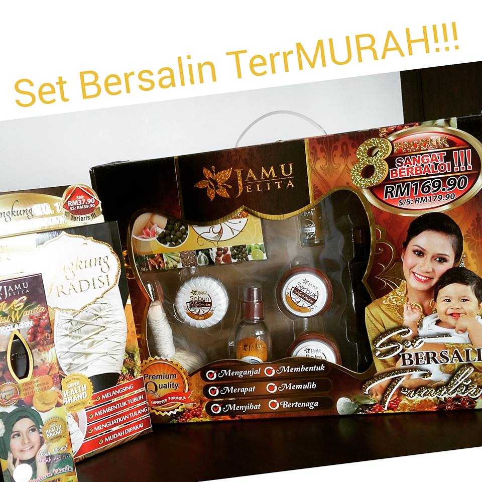 SET BERSALIN TRADISI JAMU JELITA | BEAUTY KIOSK