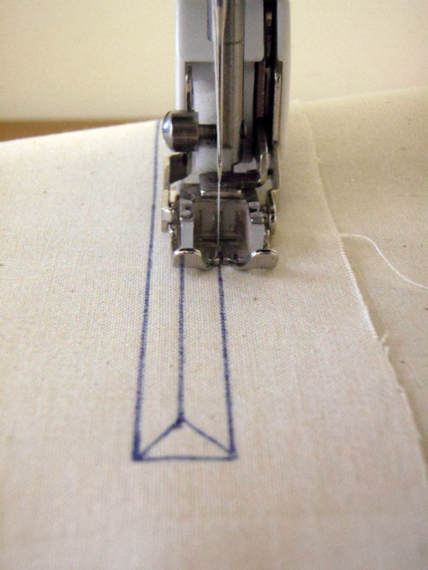 Mrs H - the blog: How to sew a zipped pocket