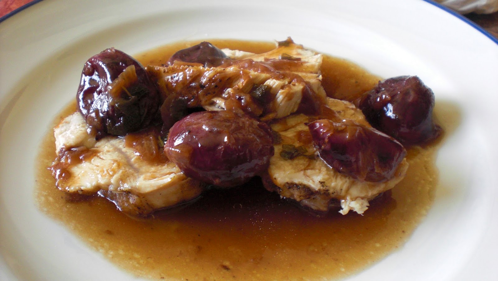 El bloc de la mami: rodó de gall dindi amb raïm