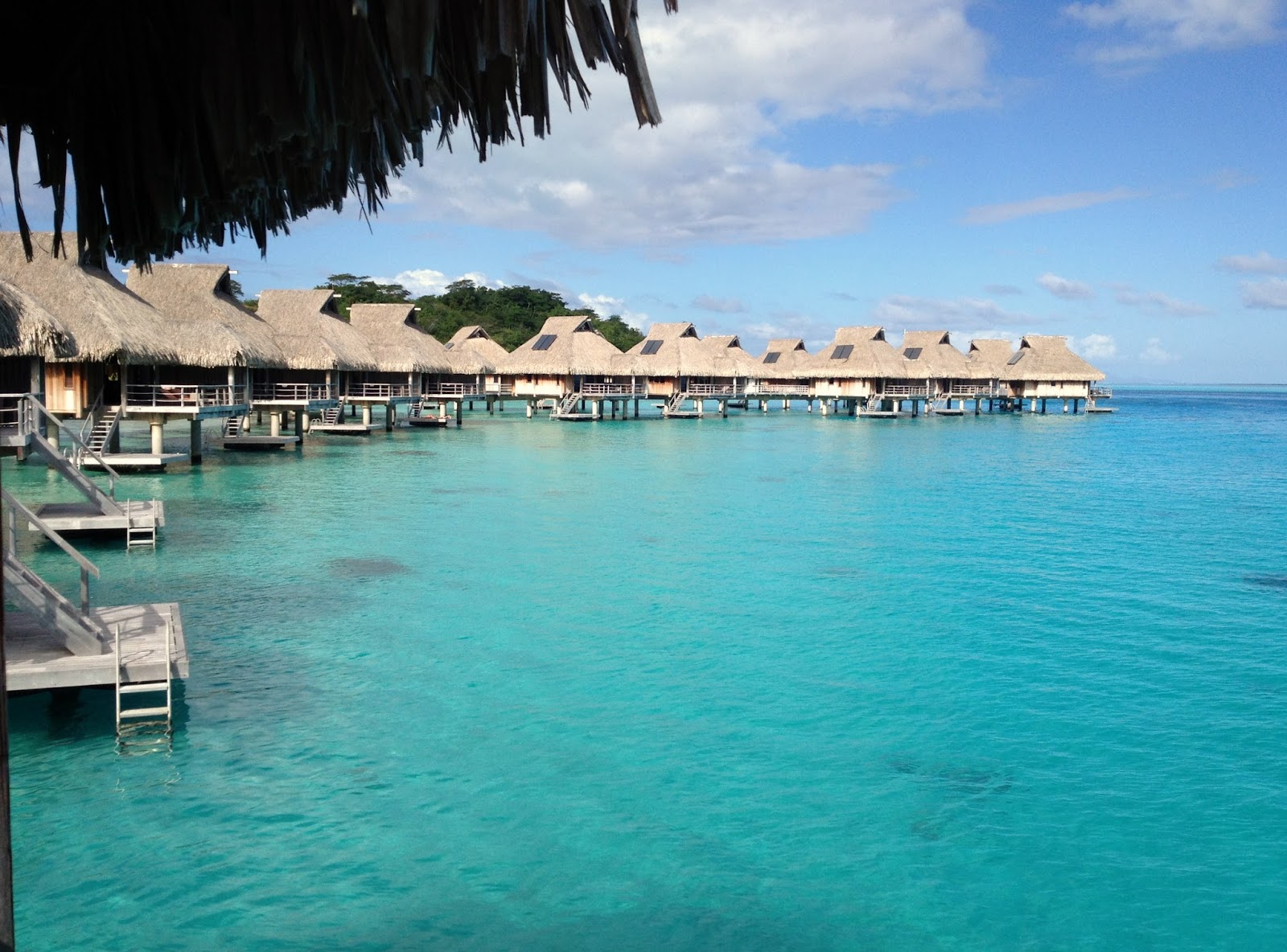 Legally Wed: Waterfalls in Bora Bora (We're Still on a Boat!)