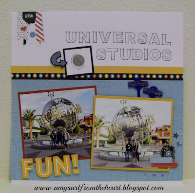 Amy's Art from the Heart: Magical Universal Studios