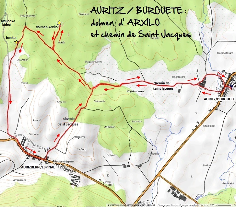 Garazi Baigorry Rando: AURITZ/BURGUETE dolmen d' ARXILO et chemin de ...
