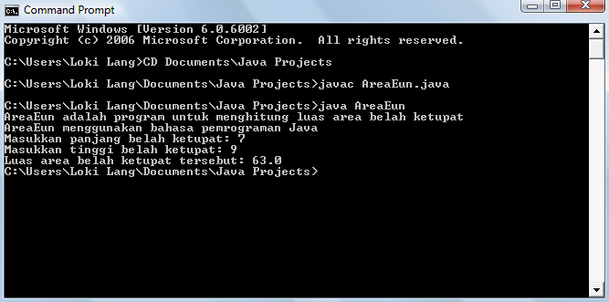 Tips Compile dan Running Java | Daily Life of Engineering Student