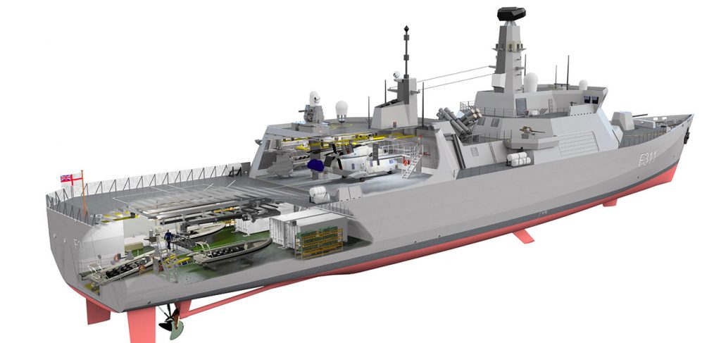 SI VIS PACEM, PARA BELLUM: Royal Navy: fregate Type 31e o General ...