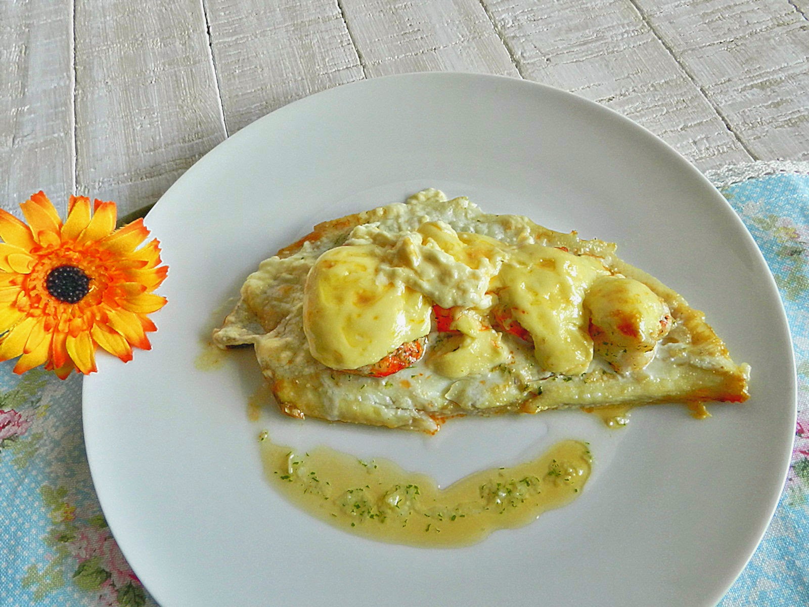 La cocina de Vifran: Filetes de rodaballo al horno gratinados con ...