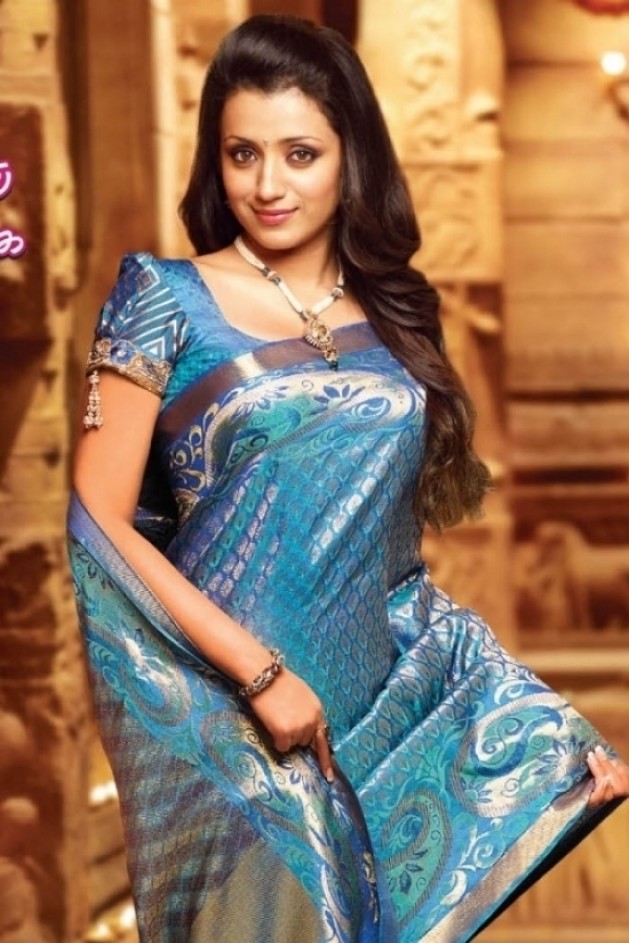 Trisha Krishnan Photo Shoot in Different Saree CollectionsAnz Banking ...
