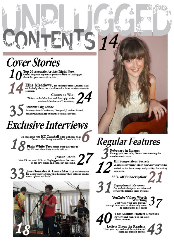 AS Media Coursework: Final Products