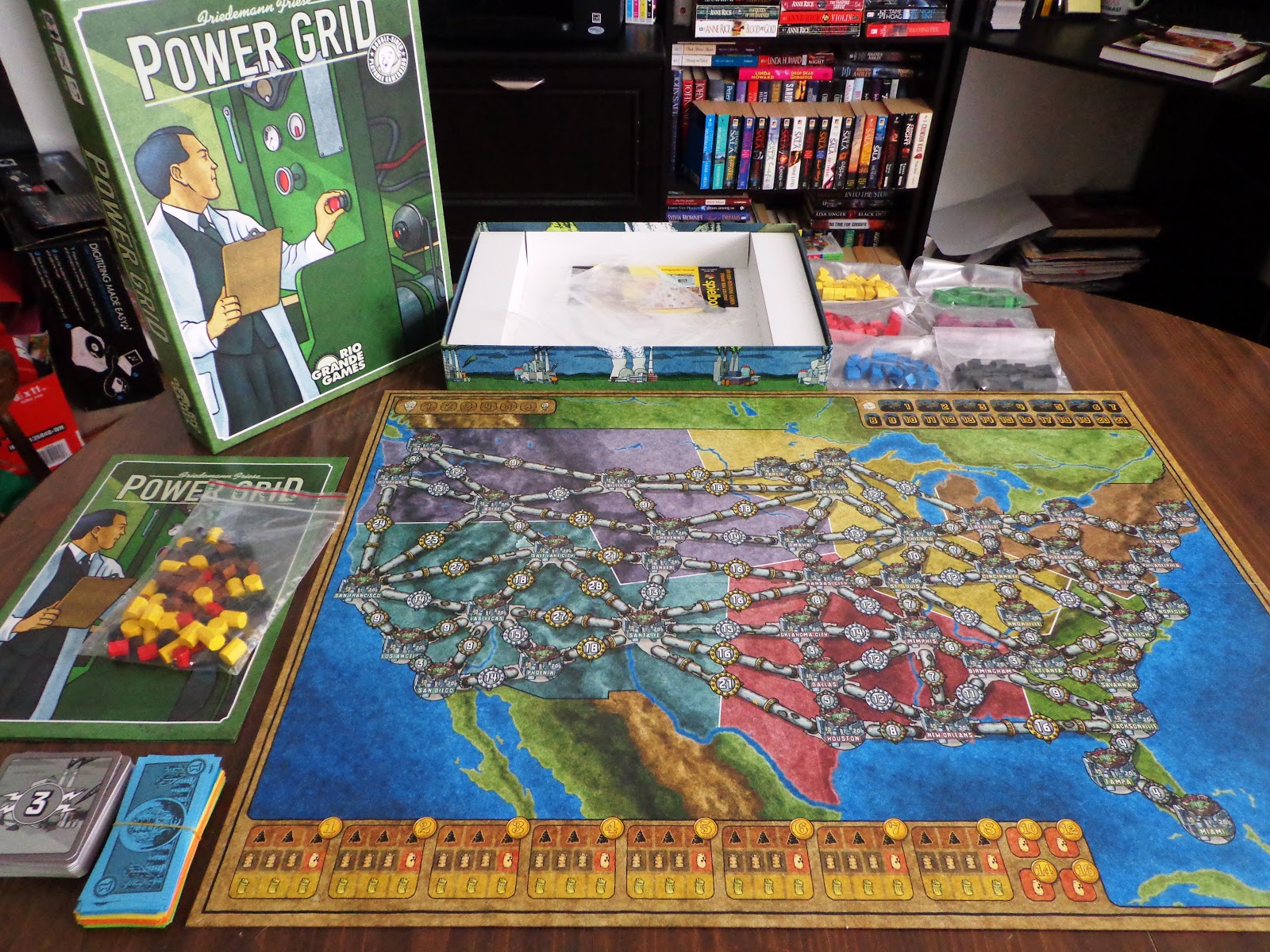 Board Games Đà Nẵng: [Giới thiệu Game] Power Grid - Board Games Đà Nẵng