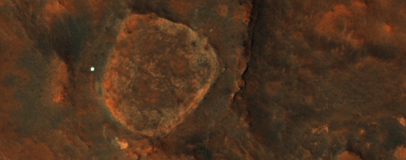 Imagens do Universo: Sonda Spirit brilha intensamente na superfície de ...