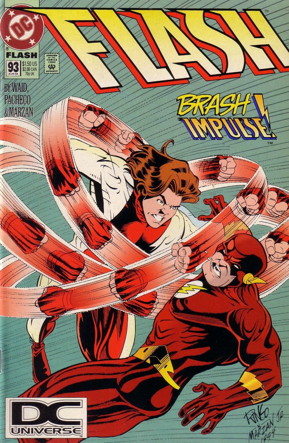 COMIC BOOK FAN AND LOVER: FLASH: LA LLEGADA DE IMPULSO / VELOCIDAD ...