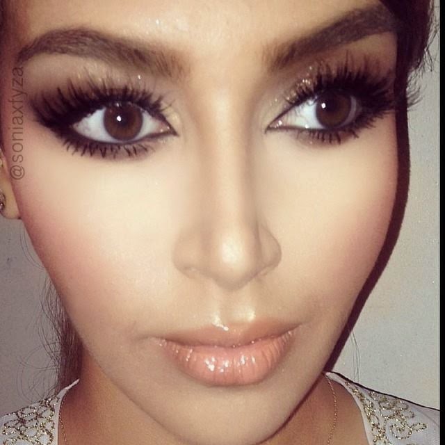 All About Iraq : Iraqi makeup artist with beautiful eyes
