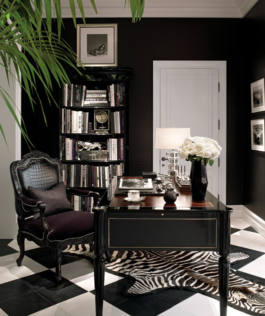 Color Outside the Lines: LOVE ... Black Walls - Librarys and Offices