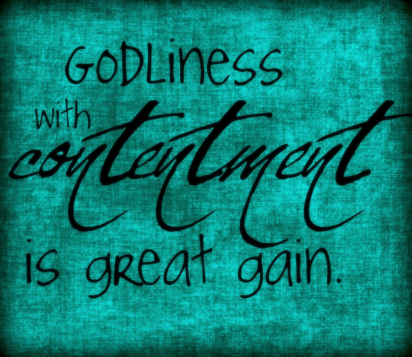 Sowing The Seeds Of Truth: Be Content Or Complain. It's A Choice!