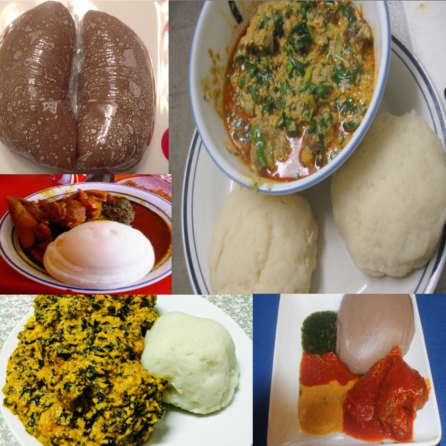 ALL AFRICAN DISHES: SWALLOW RECIPES (BOLUS MEALS)