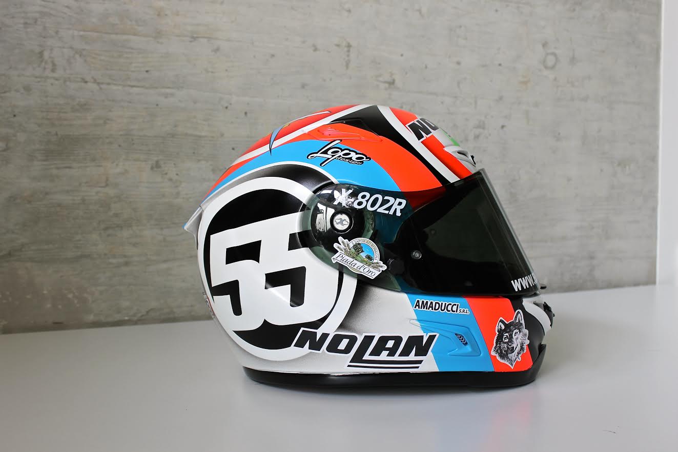 Racing Helmets Garage: Nolan X-802R M.Roccoli CIV Mugello 2015 by ...