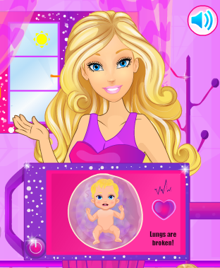 Pregnant Barbie Baby Surgery ~ G4B | Online Barbie Games for Girls
