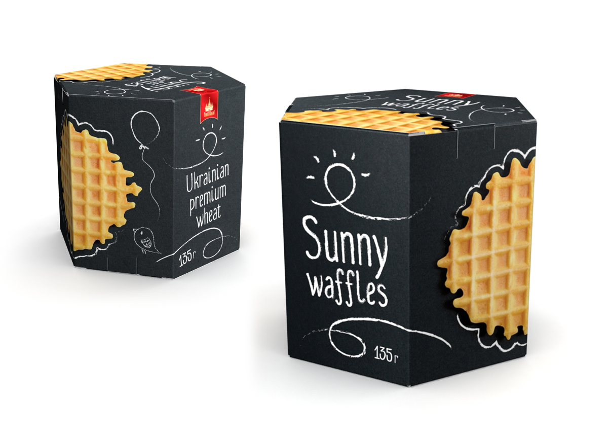 Sunny Waffles on Packaging of the World - Creative Package Design Gallery