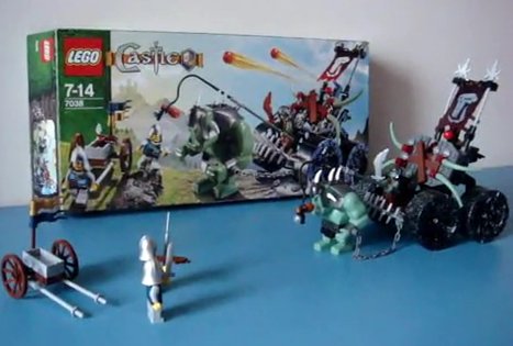 lego 7038 キャッスル トロール突撃ワゴン | レゴ動画