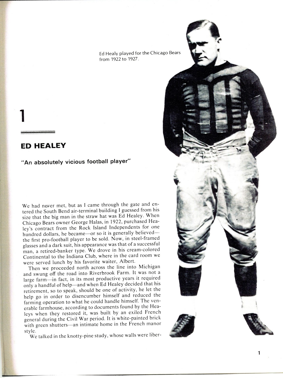 Pro Football Journal: Ed Healey Booklist