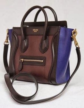 Celine Nano Luggage Tricolour Fall/Winter 2013 Collection
