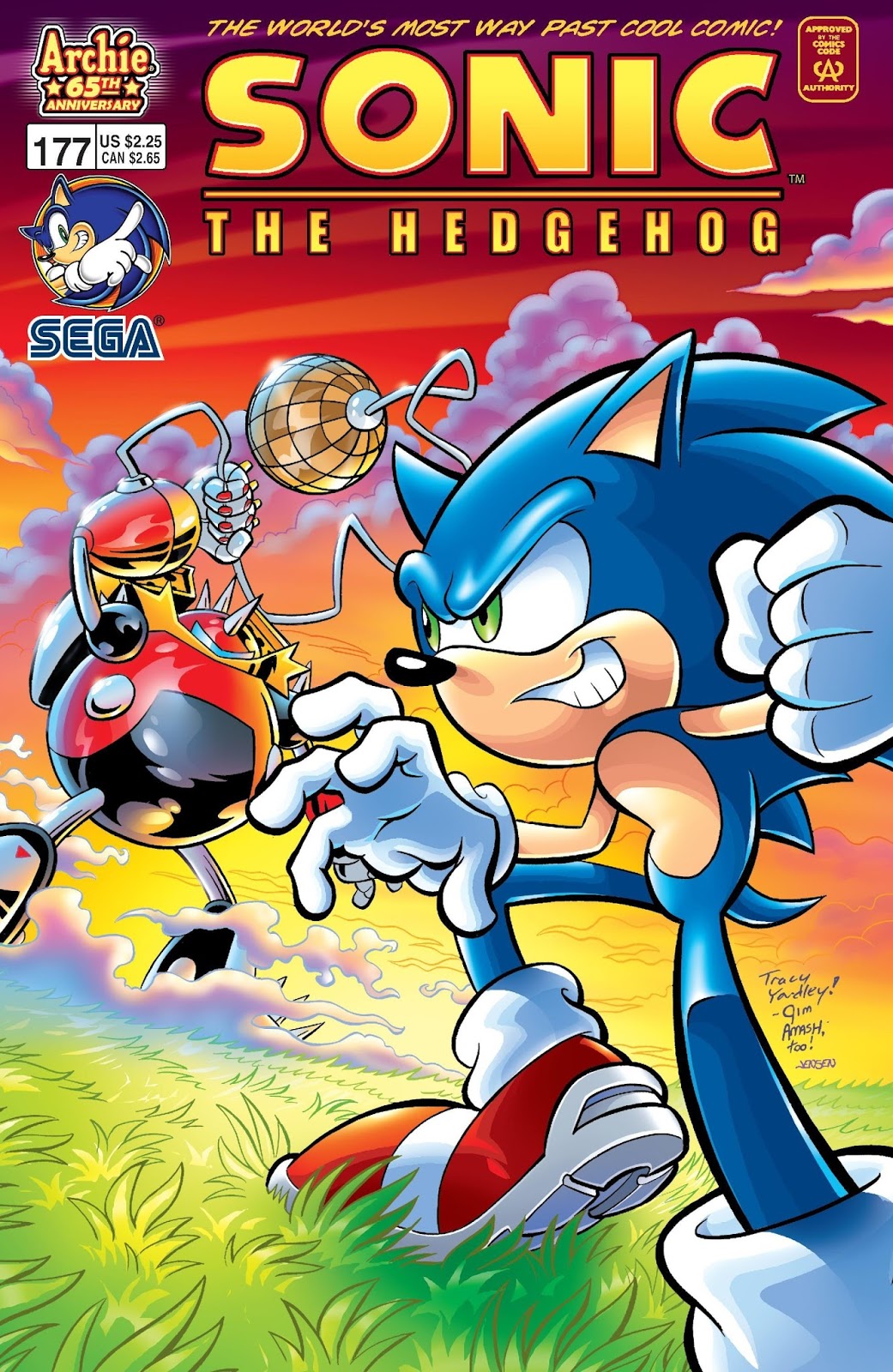 Hedgehogs Can't Swim: Sonic the Hedgehog: Issue 177