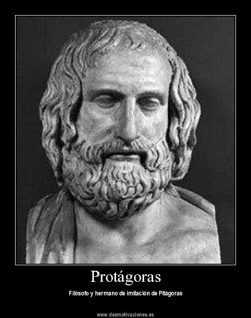 PROTÁGORAS ~ FILOSOFIA Y MAS®