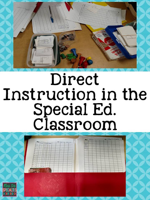 Instruction Options in Special Education Classrooms · Mrs. P's Specialties