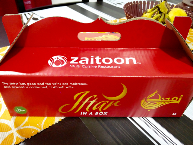 Zaitoon's Iftar Box | Grub Waz