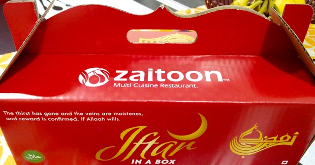 Zaitoon's Iftar Box | Grub Waz