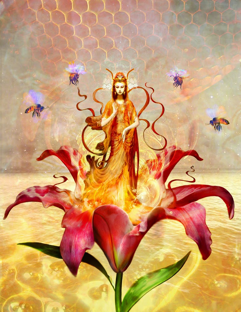 The Buzzing of a Bee Priestess ~ Aphrodite Calling's Magical Musing