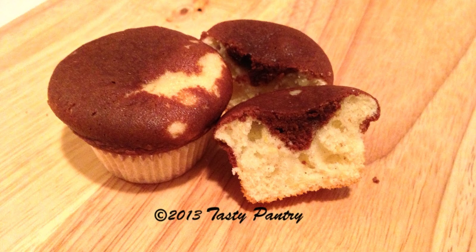 The Tasty Pantry: Cardamom Lemon Chocolate Marble Cupcakes