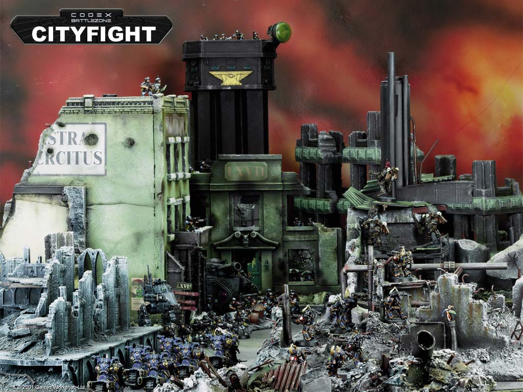 L'Empereur nous garde...: Wallpaper bihebdomadaire: Cityfight / Combat ...