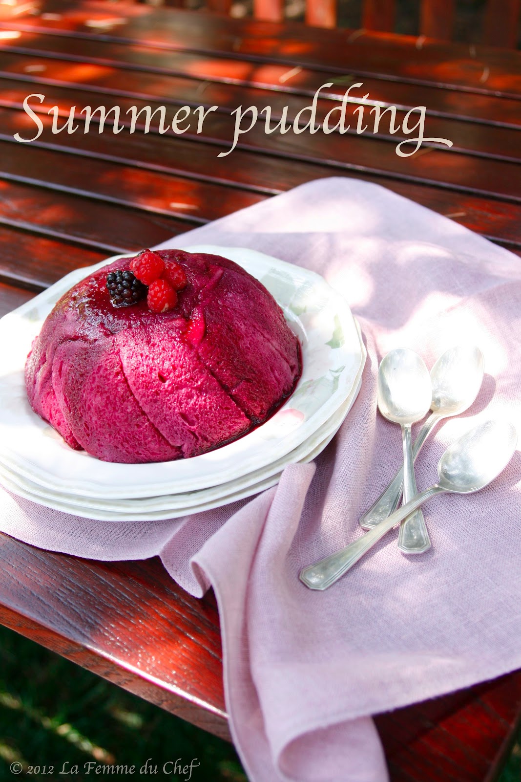 La Femme du Chef: Summer pudding