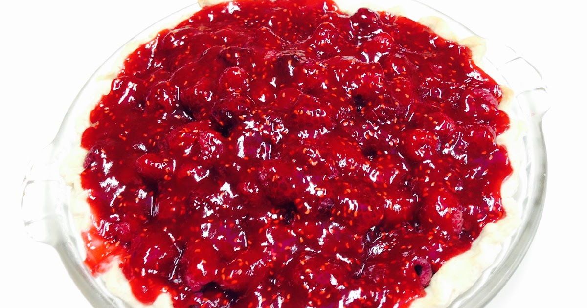 Calico and Lace: Raspberry Glaze Pie