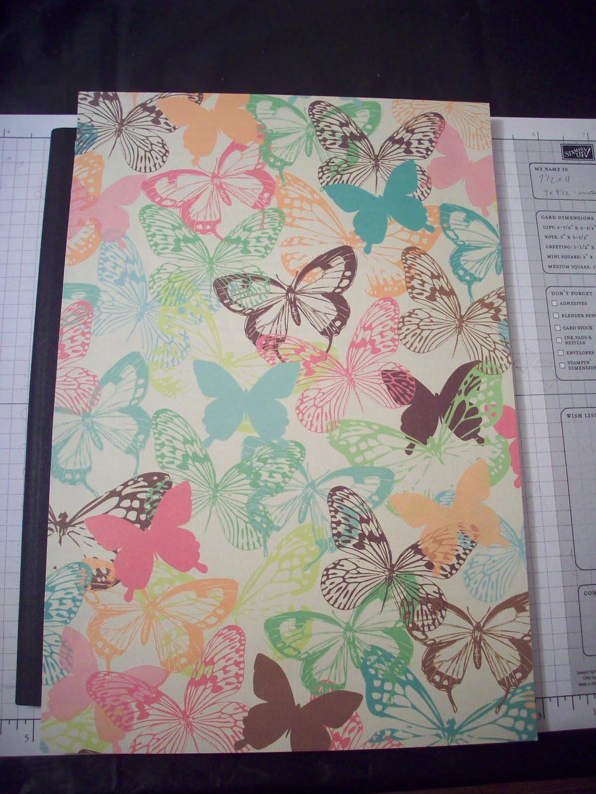 LIVE, LOVE, STAMP!: Covered Composition Book Tutorial