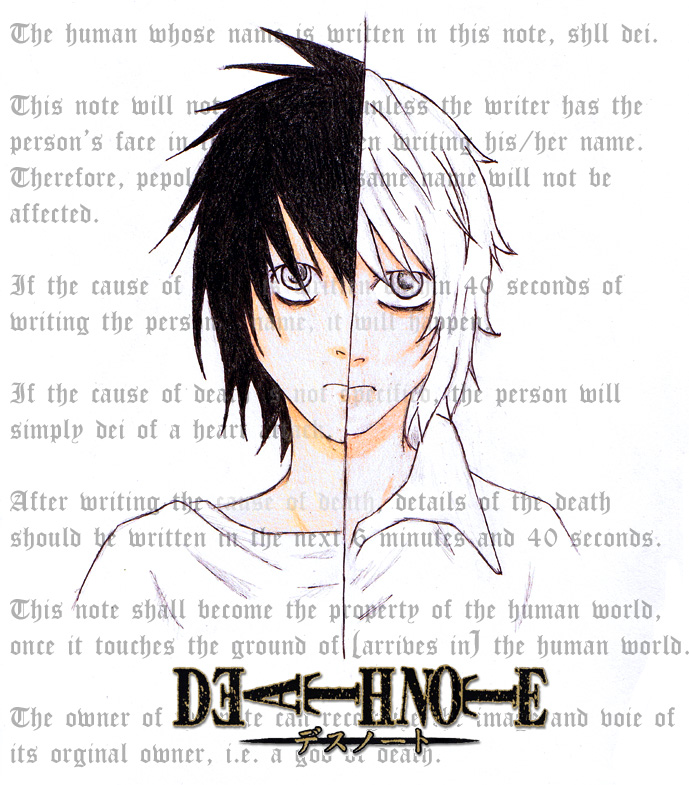 Homenaje a Elle Lawliet L (Death note)