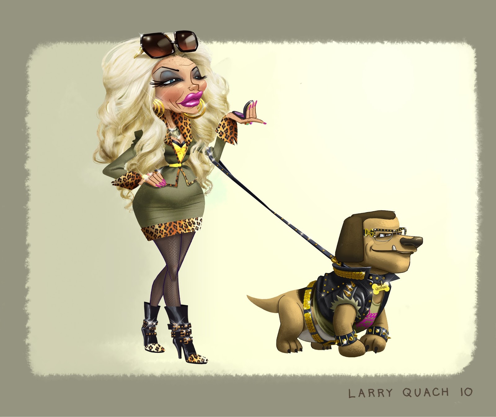 Larry T Quach's Art Blog: Bratz