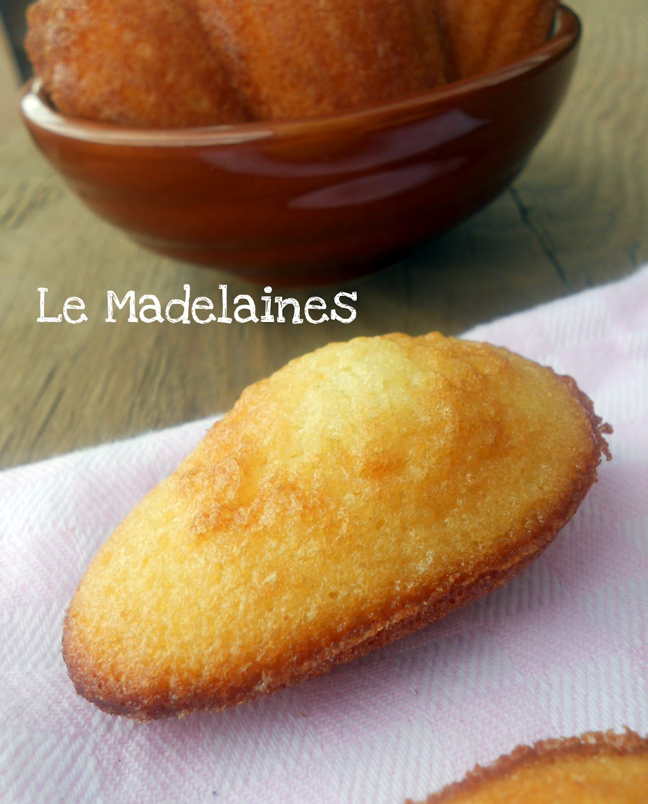 Andante con gusto: Les Madelaines di Ladurée: e la vostra?