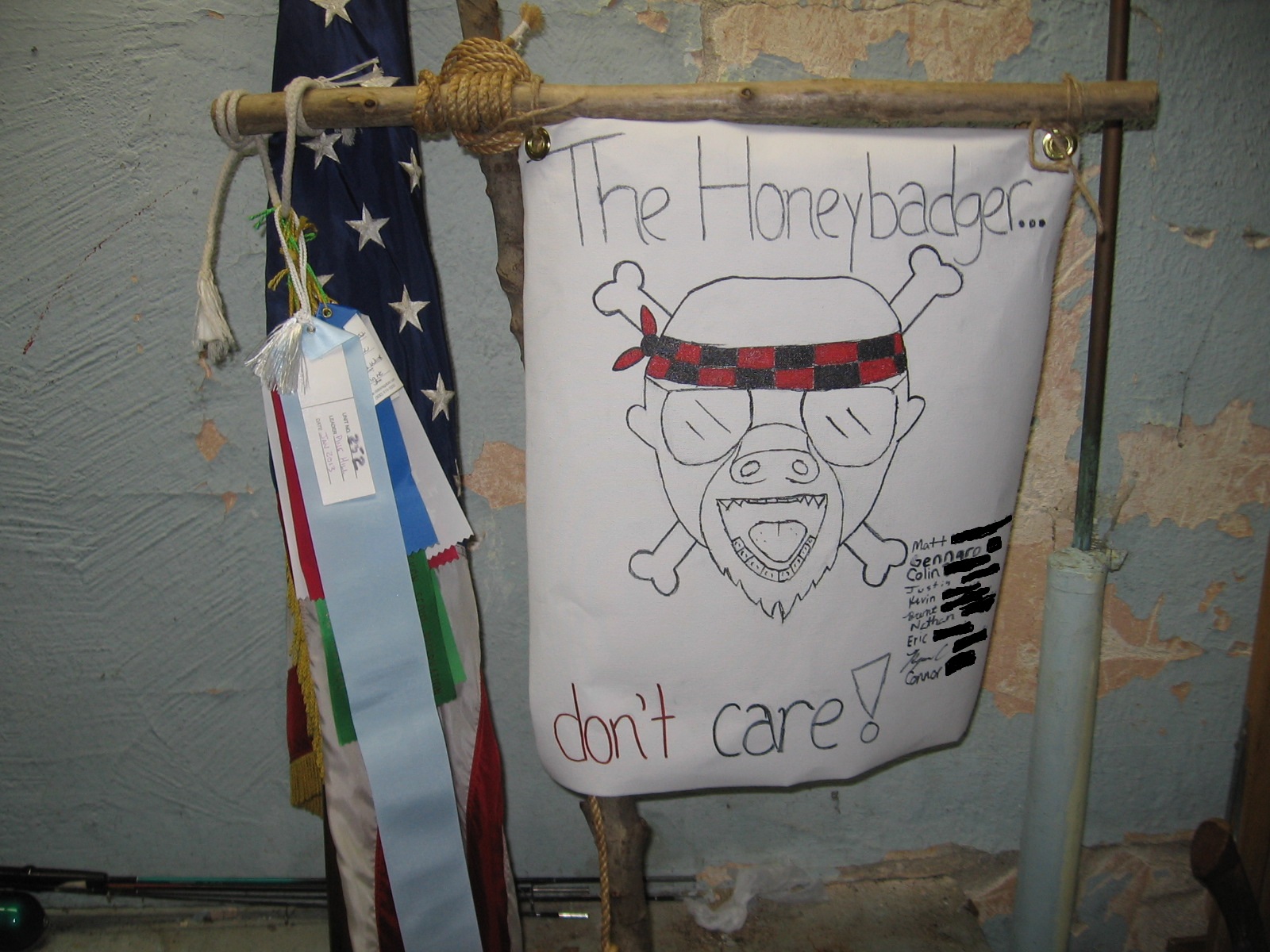 Buzz Kill's Buzzkill: Folk Art or Insanity - Patrol Flags