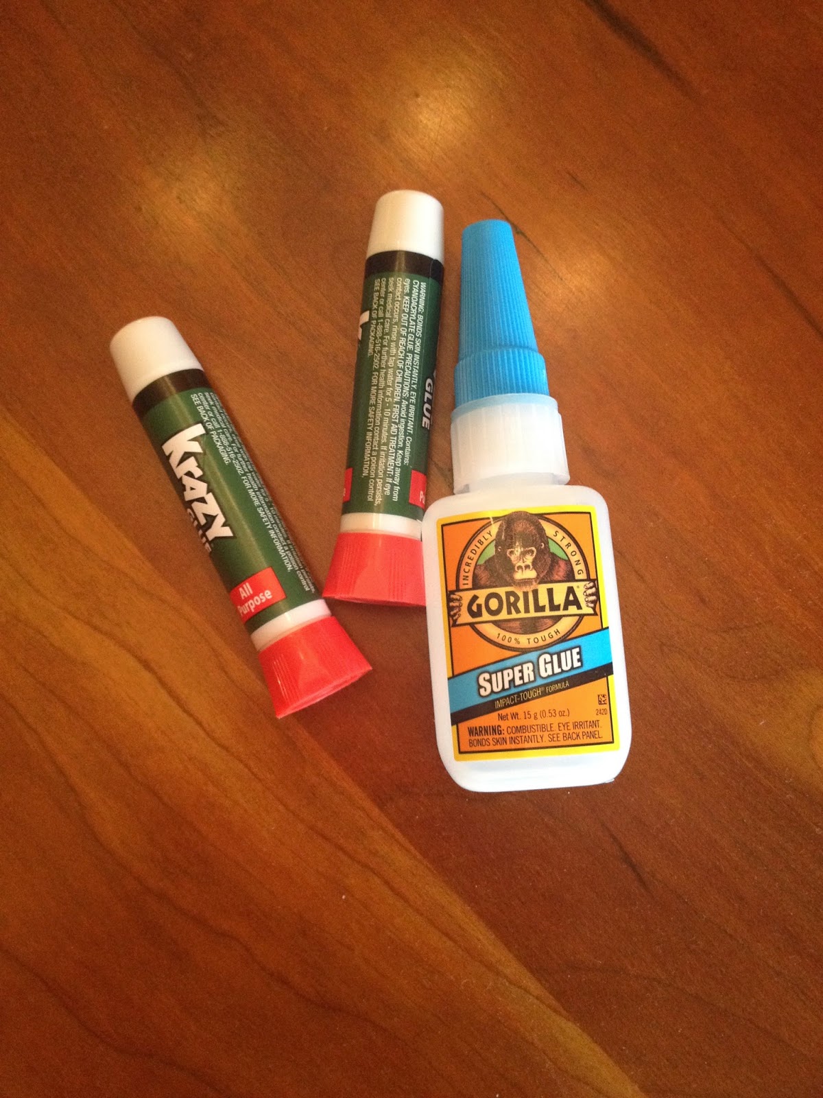 Tidbits from Tamara: I love super glue.