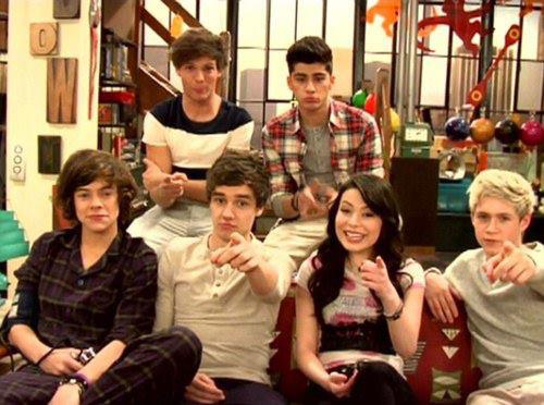 One Direction Chile: Nueva foto de los chicos en ICarly
