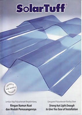 atap sunloid: Atap solartuff