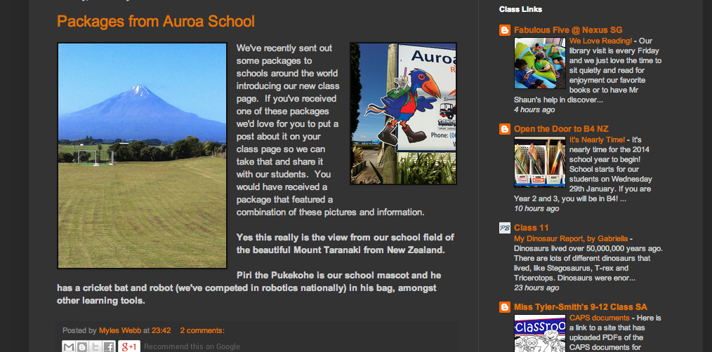 Room 5 @ Melville Intermediate School