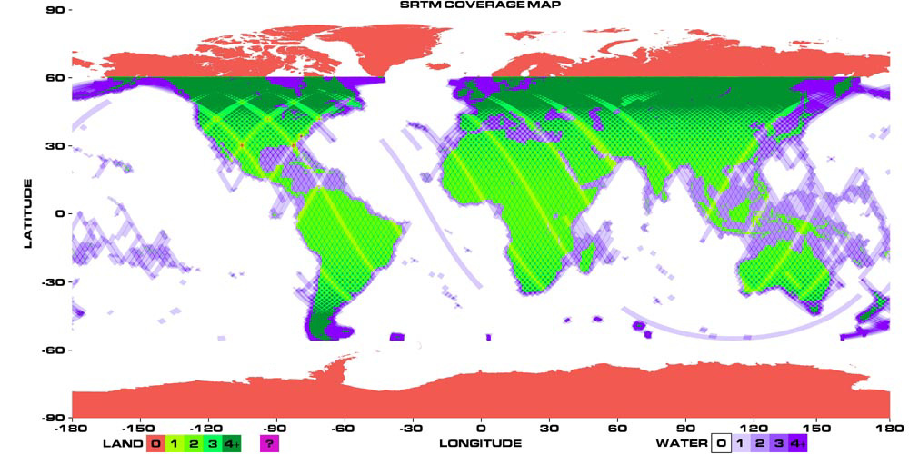 Komunitas ATLAS: Shuttle Radar Topography Mission (SRTM)