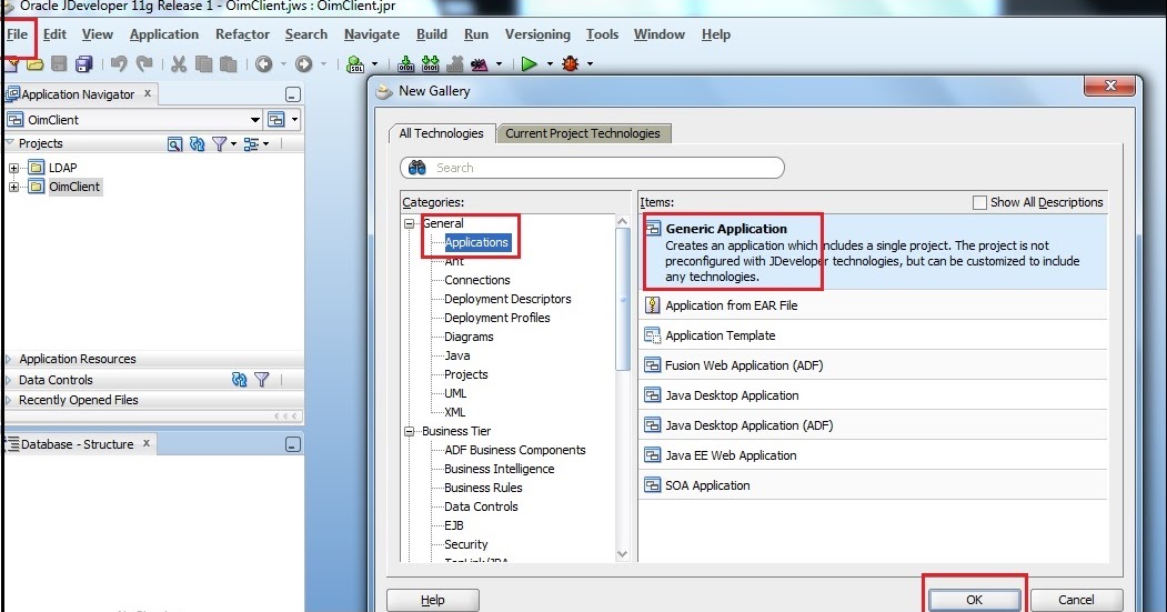 IAM IDM: Folder structure after installing OIM Custom installer
