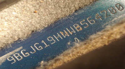 IDENTIFICAÇÃO VEÍCULAR: DECIFRAR O CHASSI DE UMA AUTOMÓVEL