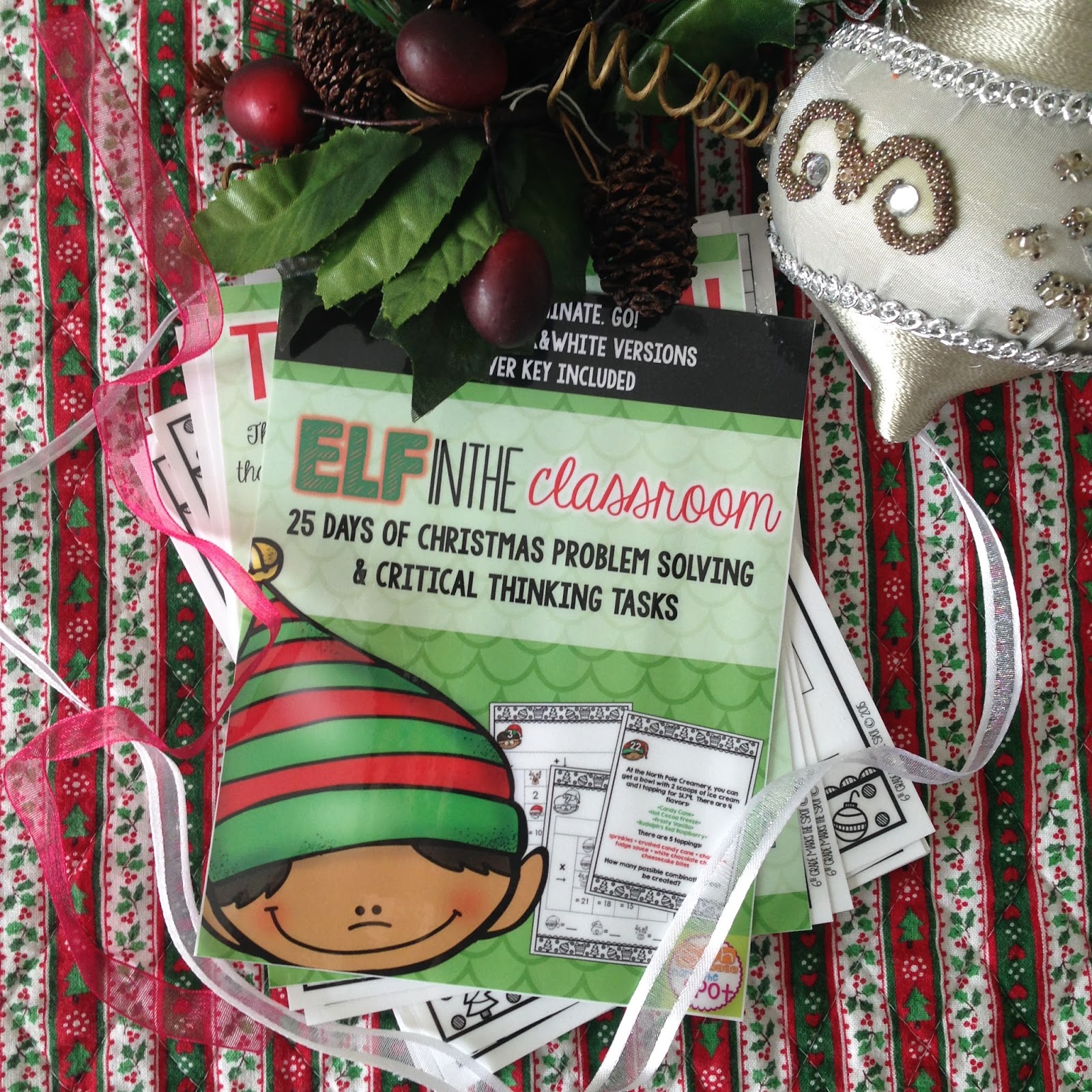 6th Grade Marks the Spot: Elf on the Shelf in Your Classroom: 25 Days ...